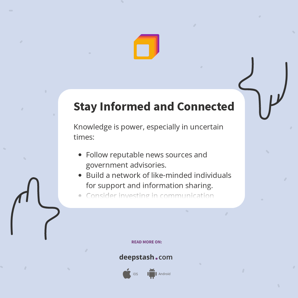 Stay Informed and Connected - Deepstash