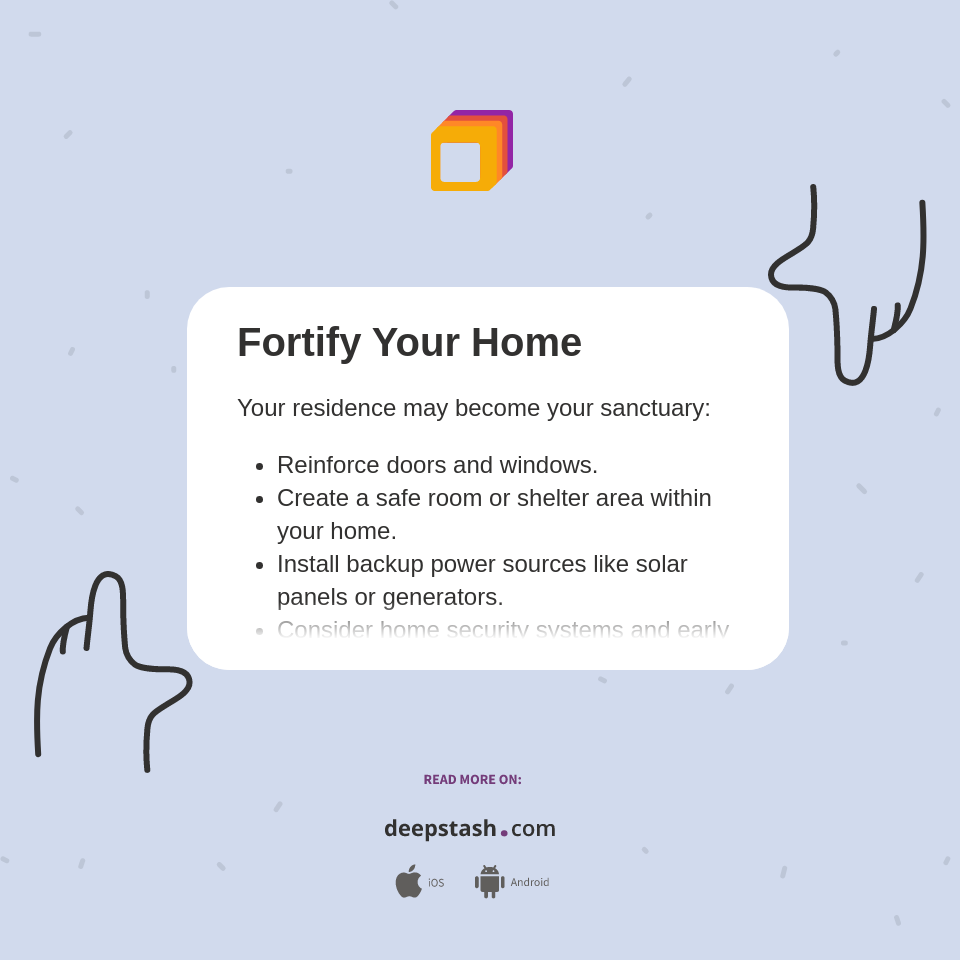 Fortify Your Home - Deepstash