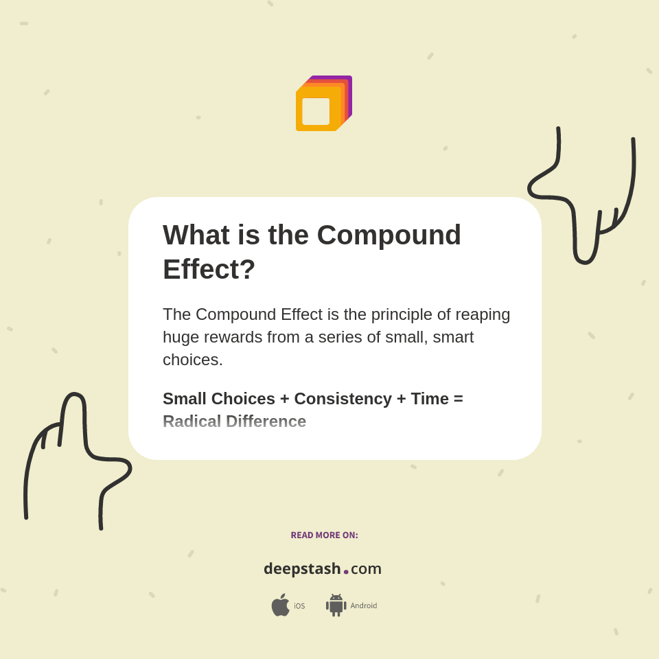 What is the Compound Effect? - Deepstash