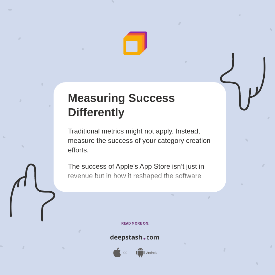 Measuring Success Differently - Deepstash
