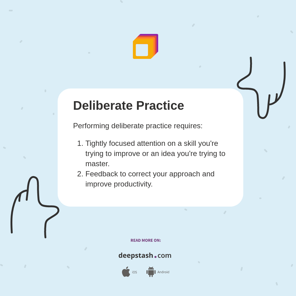 Deliberate Practice - Deepstash