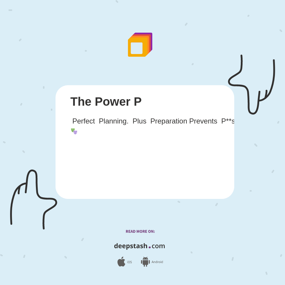 The Power P - Deepstash