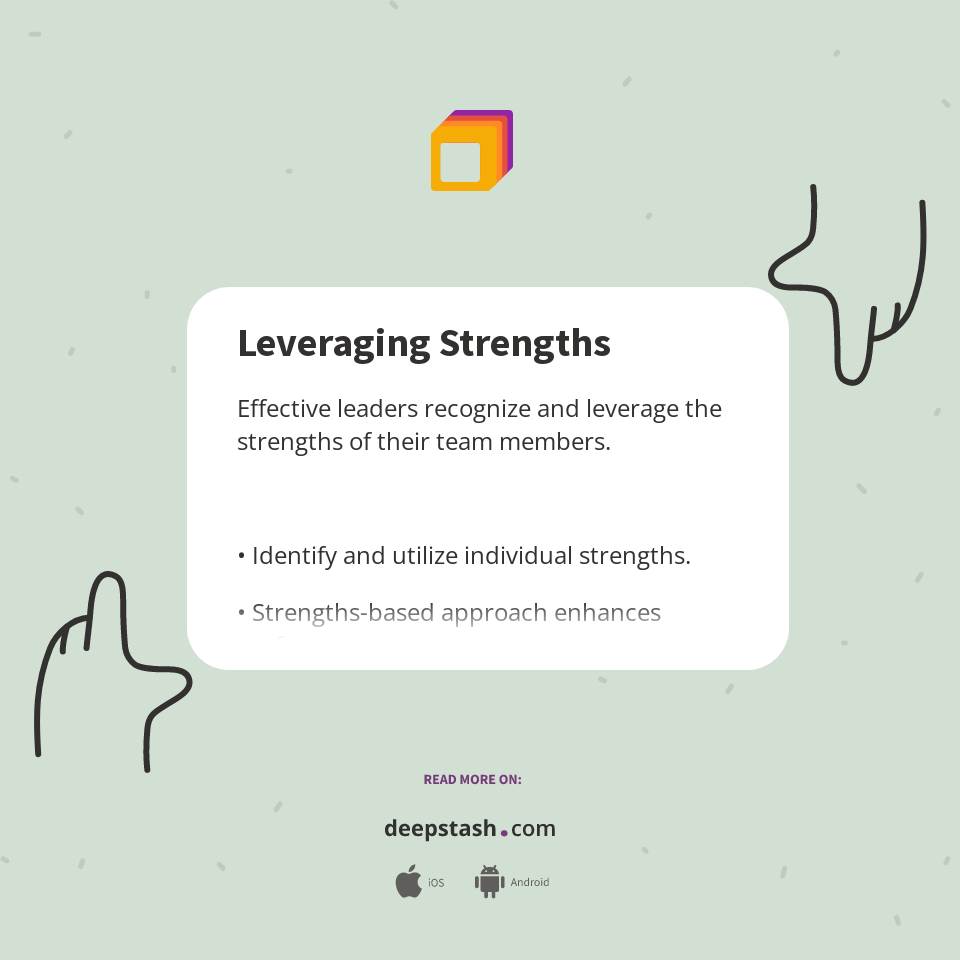 Leveraging Strengths - Deepstash