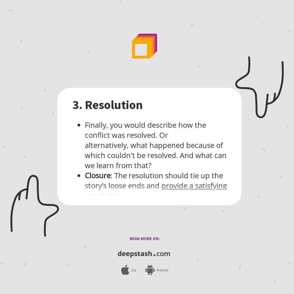 3. Resolution - Deepstash