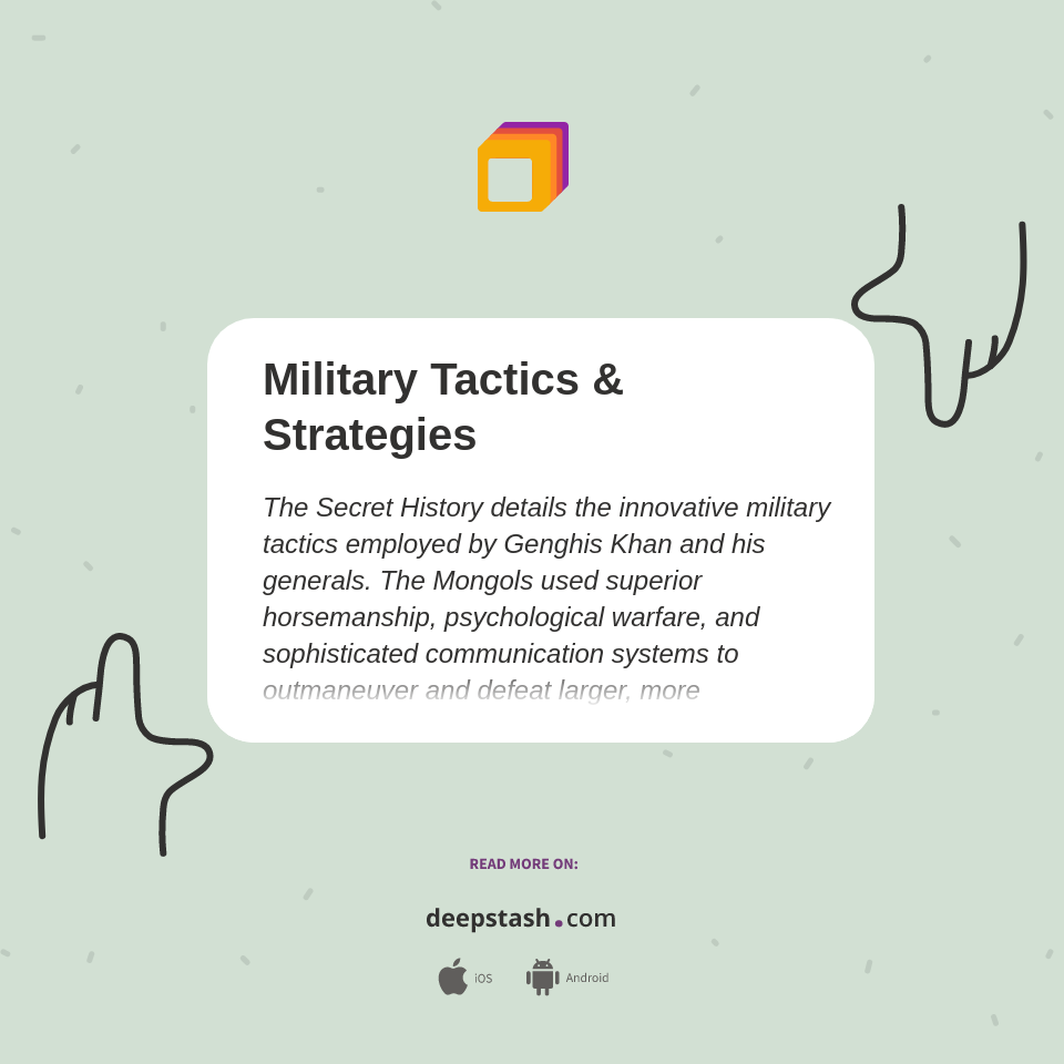 Military Tactics & Strategies - Deepstash