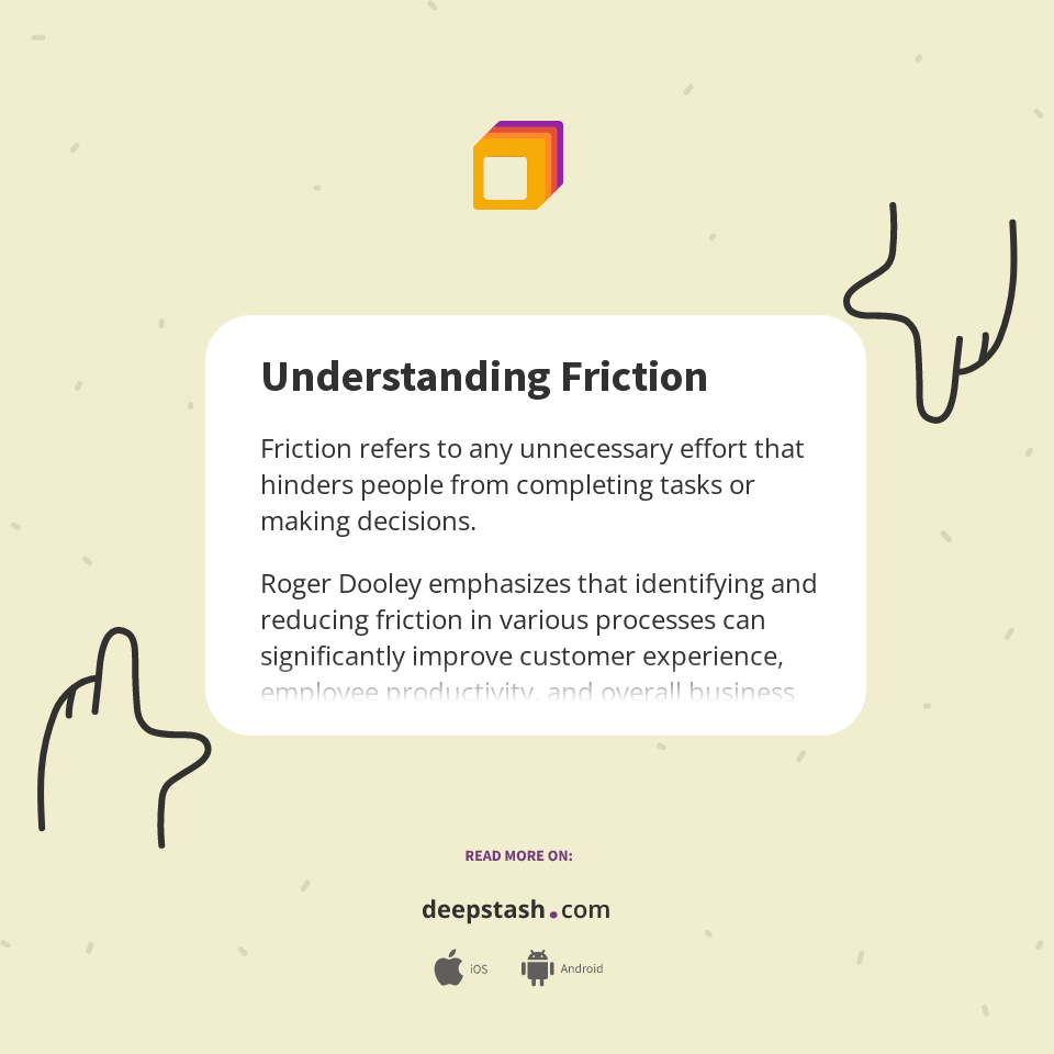 Understanding Friction - Deepstash