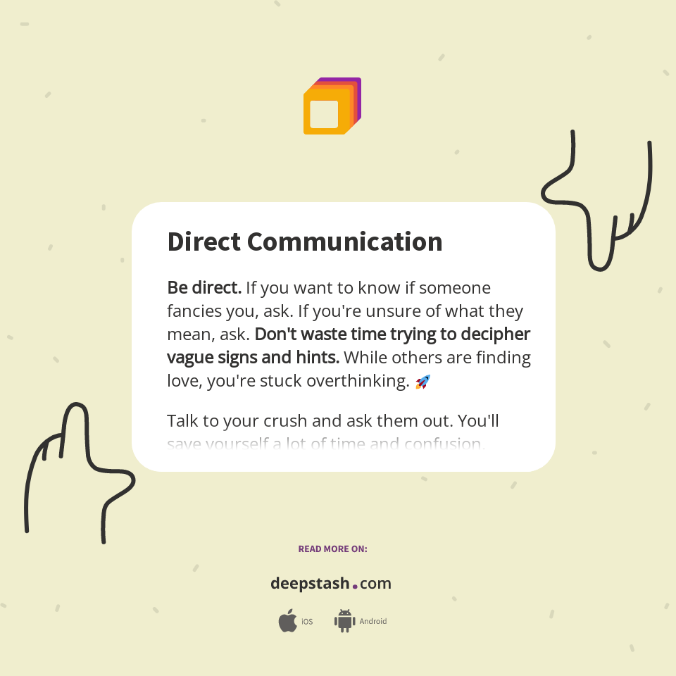 Direct Communication - Deepstash