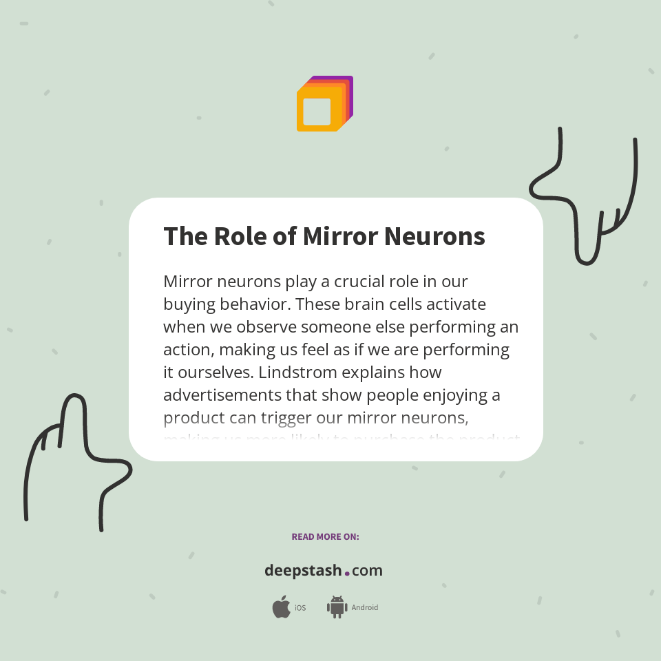 The Role of Mirror Neurons - Deepstash