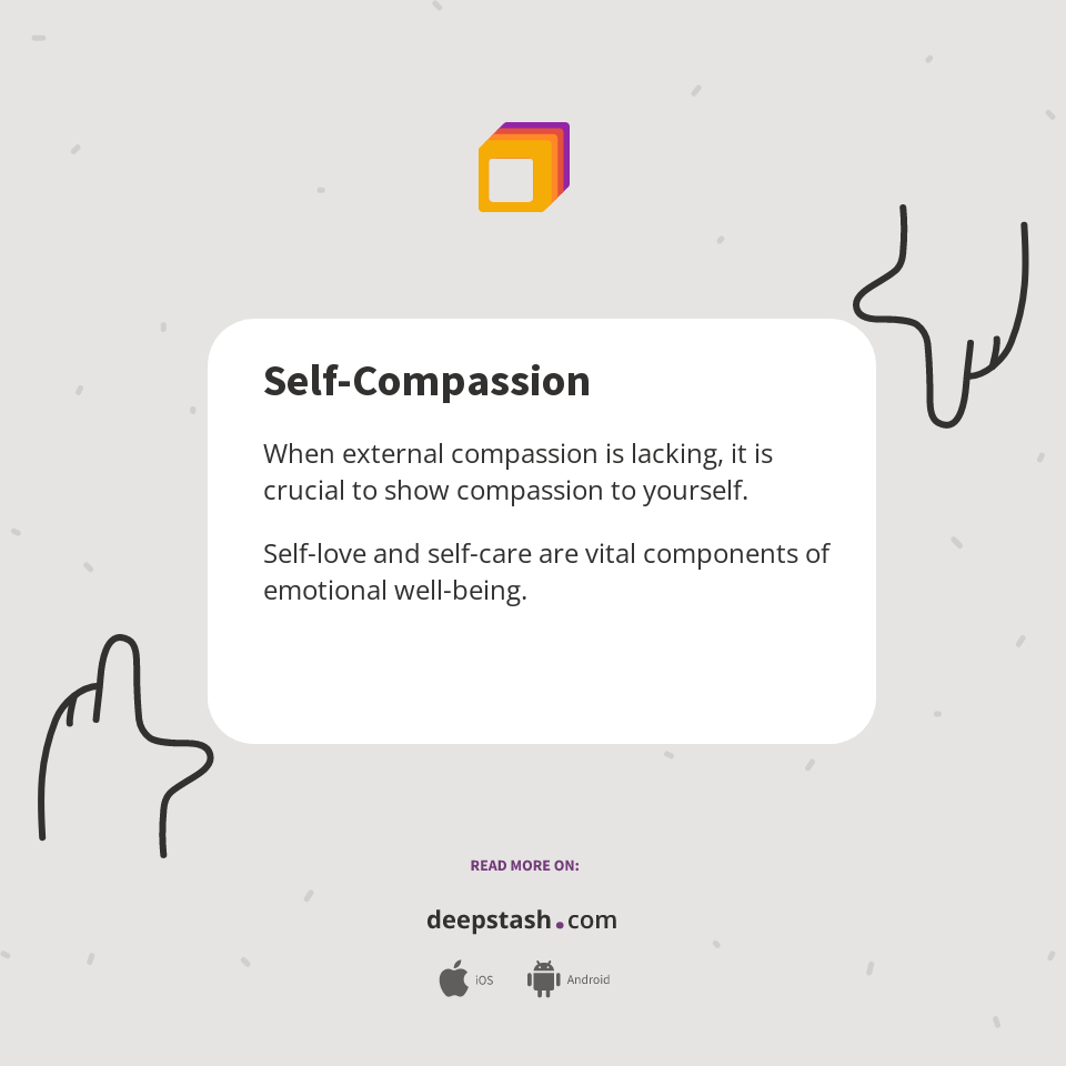Self-Compassion - Deepstash