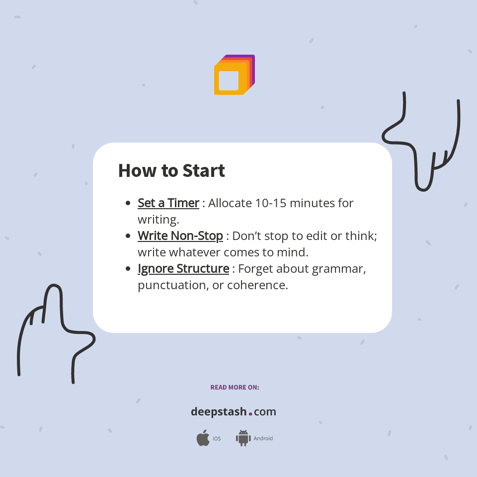 How to Start - Deepstash
