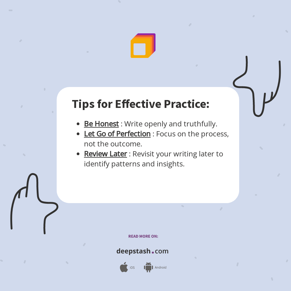 Tips for Effective Practice: - Deepstash