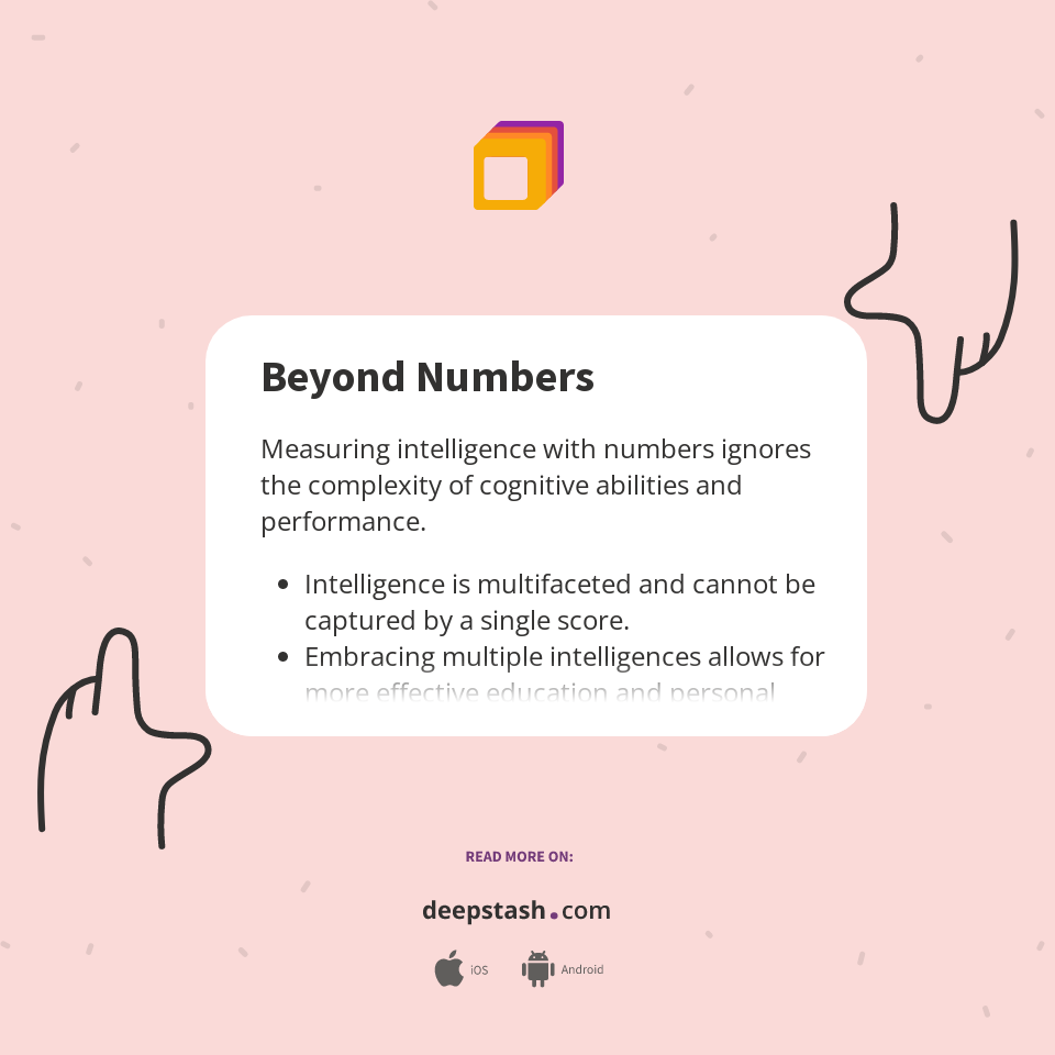 Beyond Numbers - Deepstash