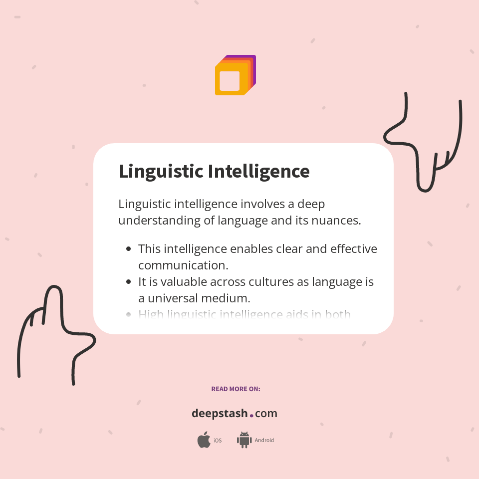 Linguistic Intelligence - Deepstash