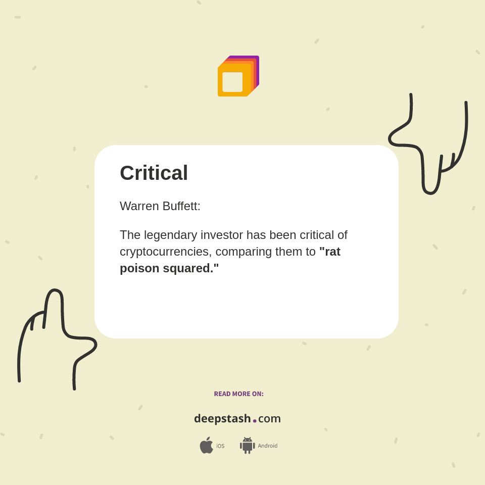 Critical - Deepstash