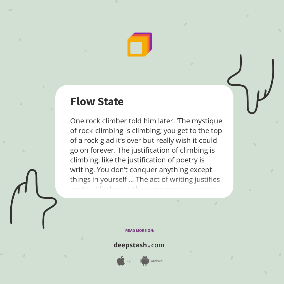Flow State - Deepstash