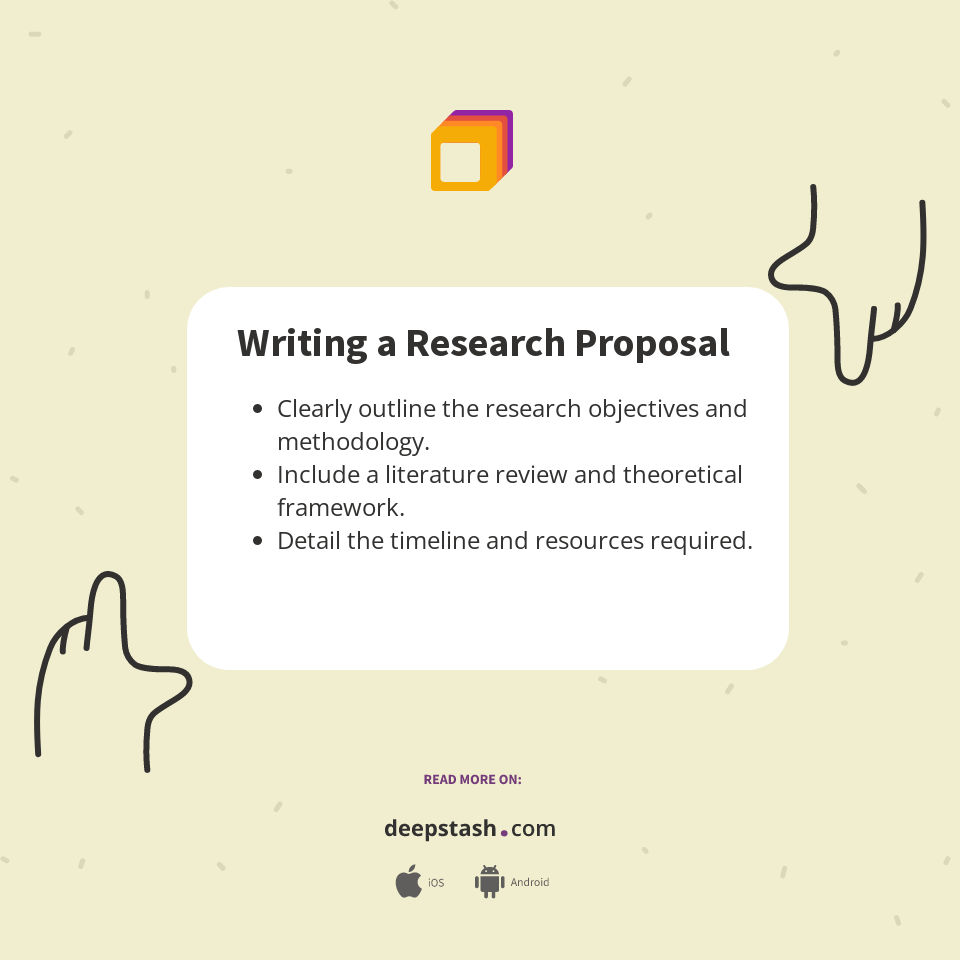 Writing a Research Proposal - Deepstash