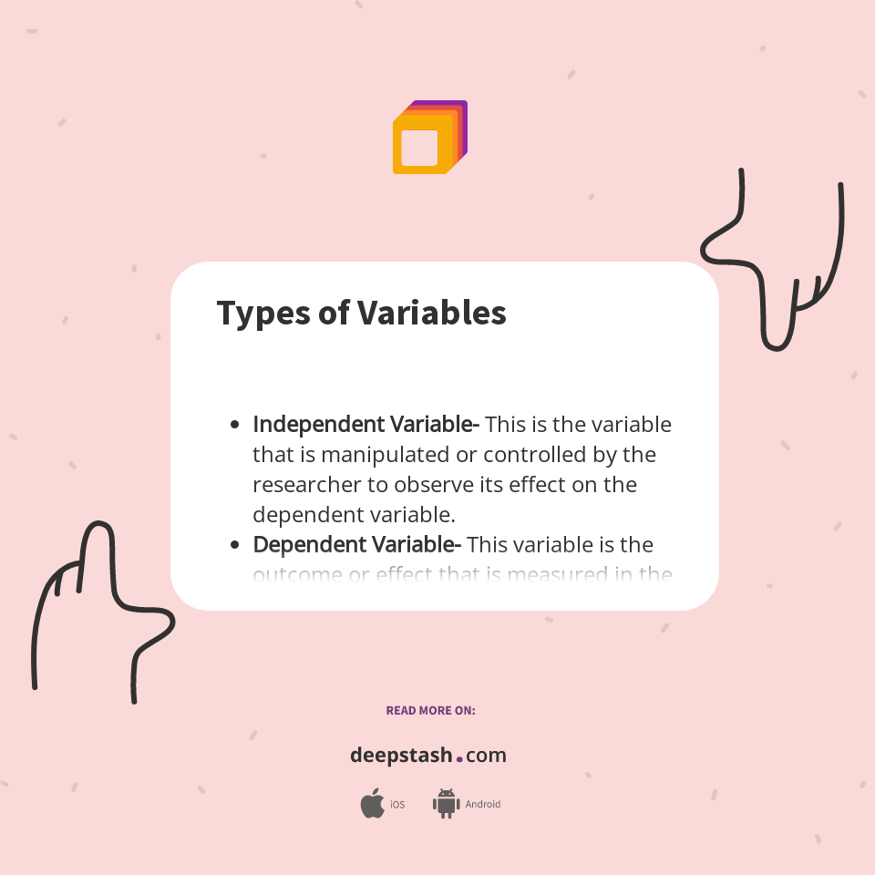 Types of Variables - Deepstash