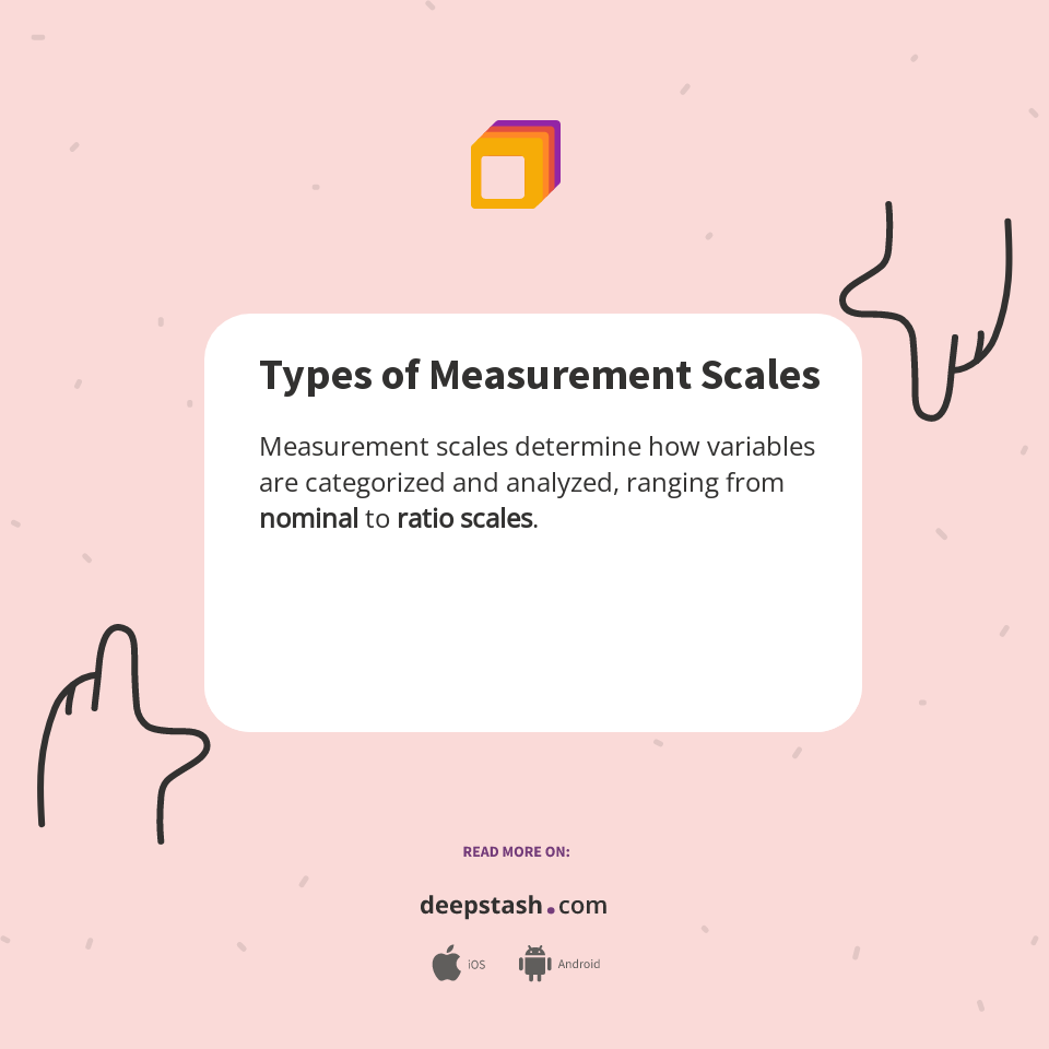 Types of Measurement Scales - Deepstash