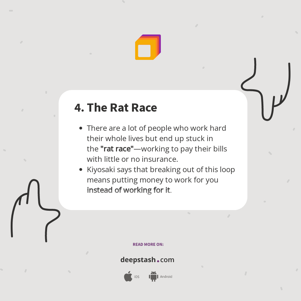 4. The Rat Race - Deepstash