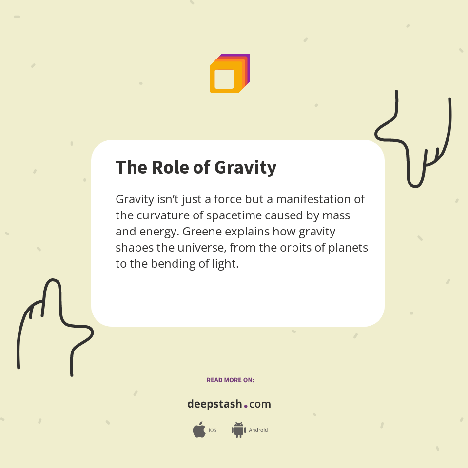 The Role of Gravity - Deepstash