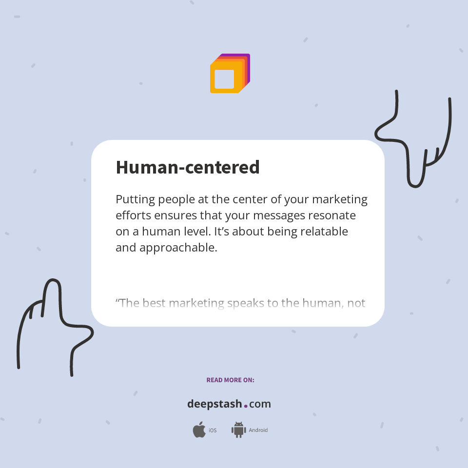 Human-centered - Deepstash