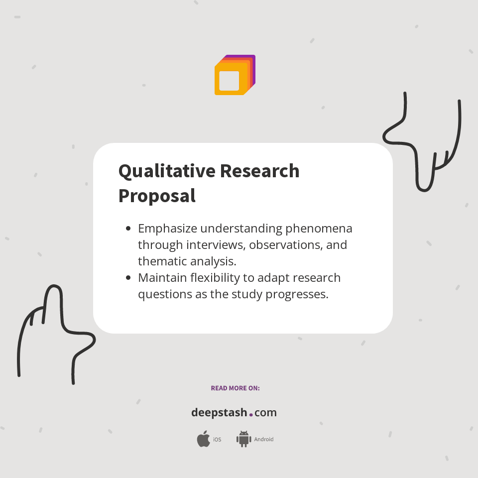Qualitative Research Proposal - Deepstash