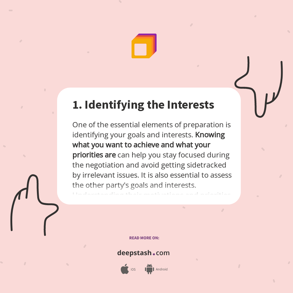 1. Identifying the Interests - Deepstash