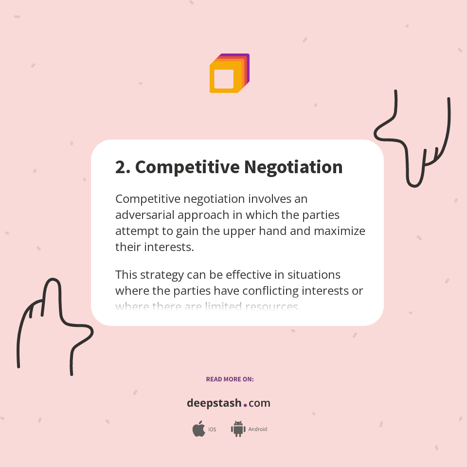 2. Competitive Negotiation - Deepstash