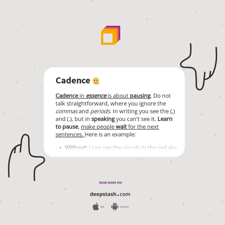 Cadence 🤐 - Deepstash