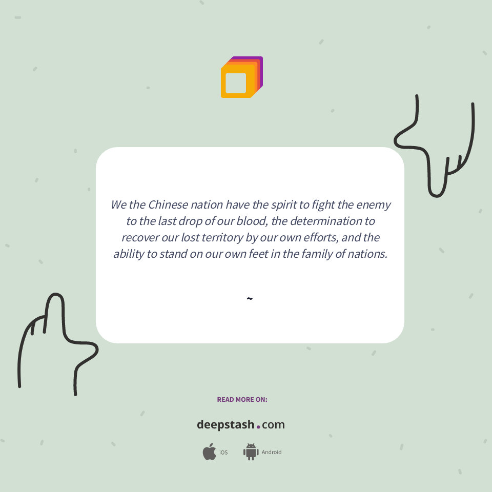 Quote by ~ - Deepstash