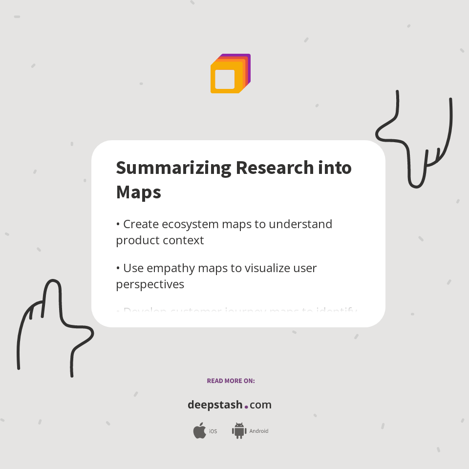 Summarizing Research into Maps - Deepstash