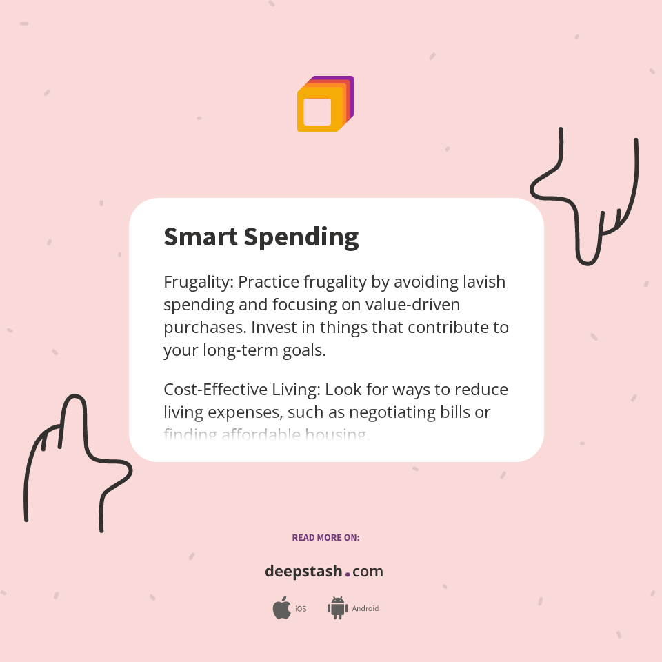 Smart Spending - Deepstash