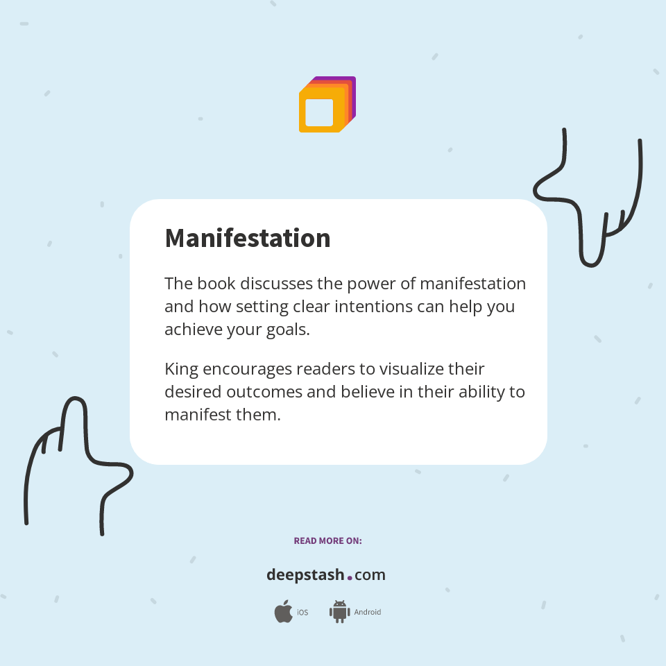 Manifestation - Deepstash