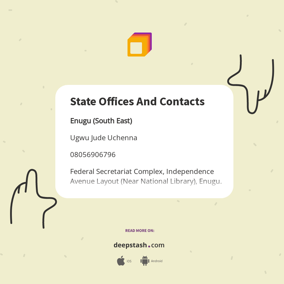 State Offices And Contacts - Deepstash
