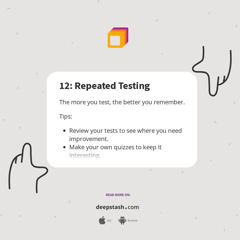 12: Repeated Testing - Deepstash