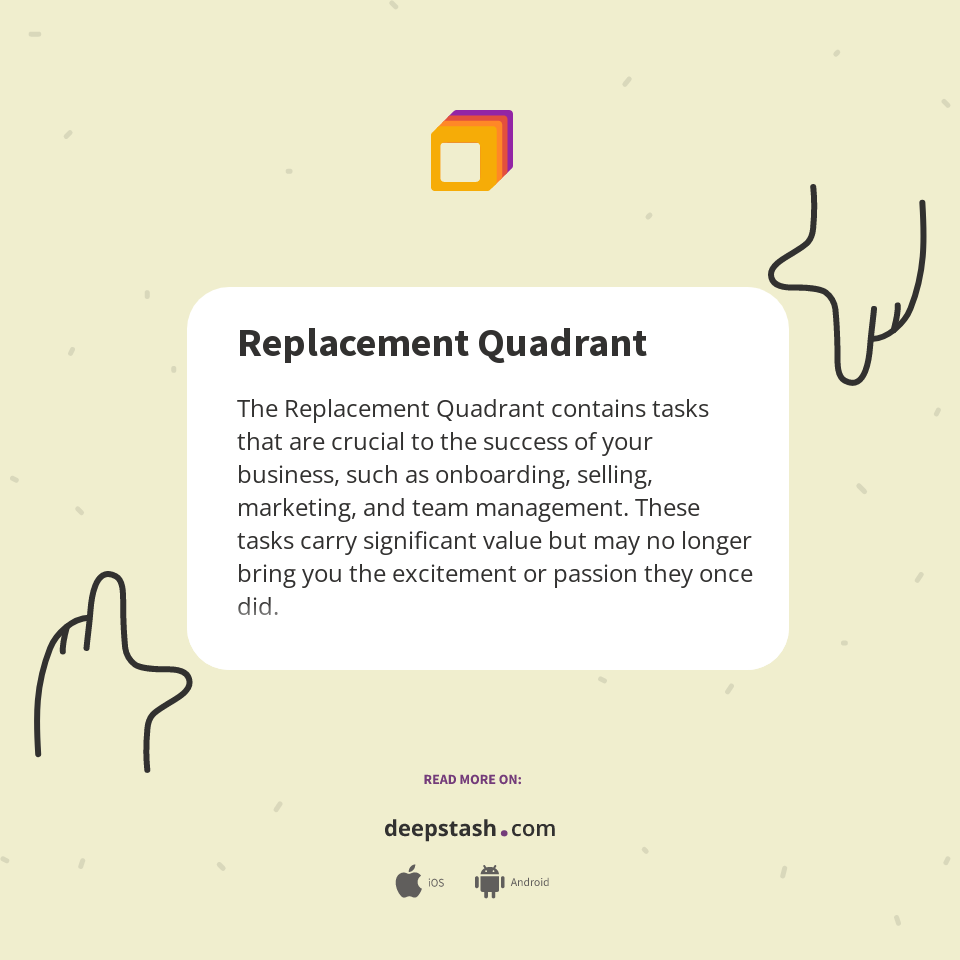 Replacement Quadrant - Deepstash