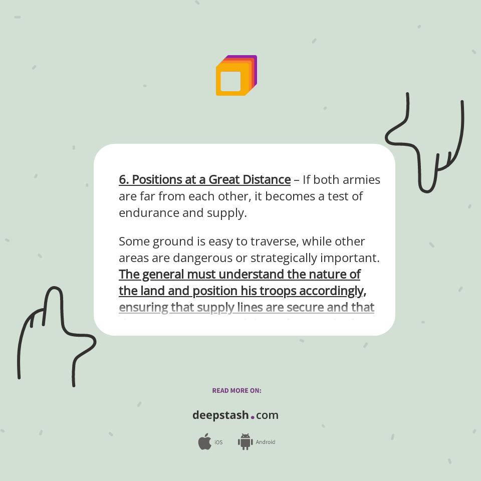 6. Positions at a Great Distance ... - Deepstash