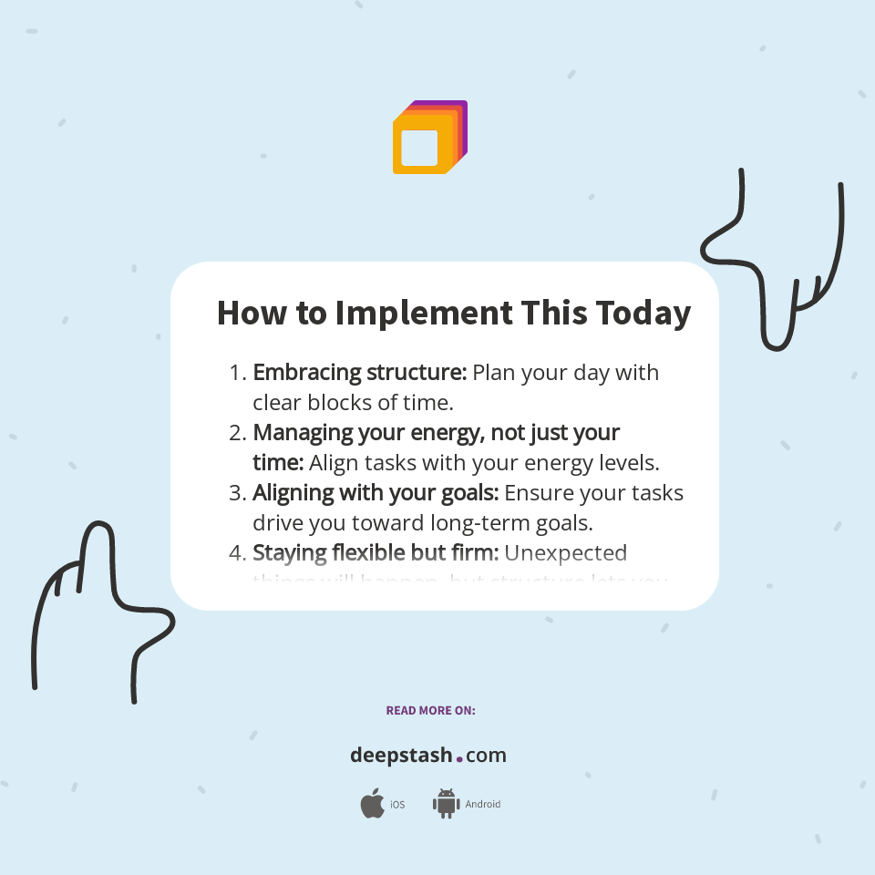 How to Implement This Today - Deepstash