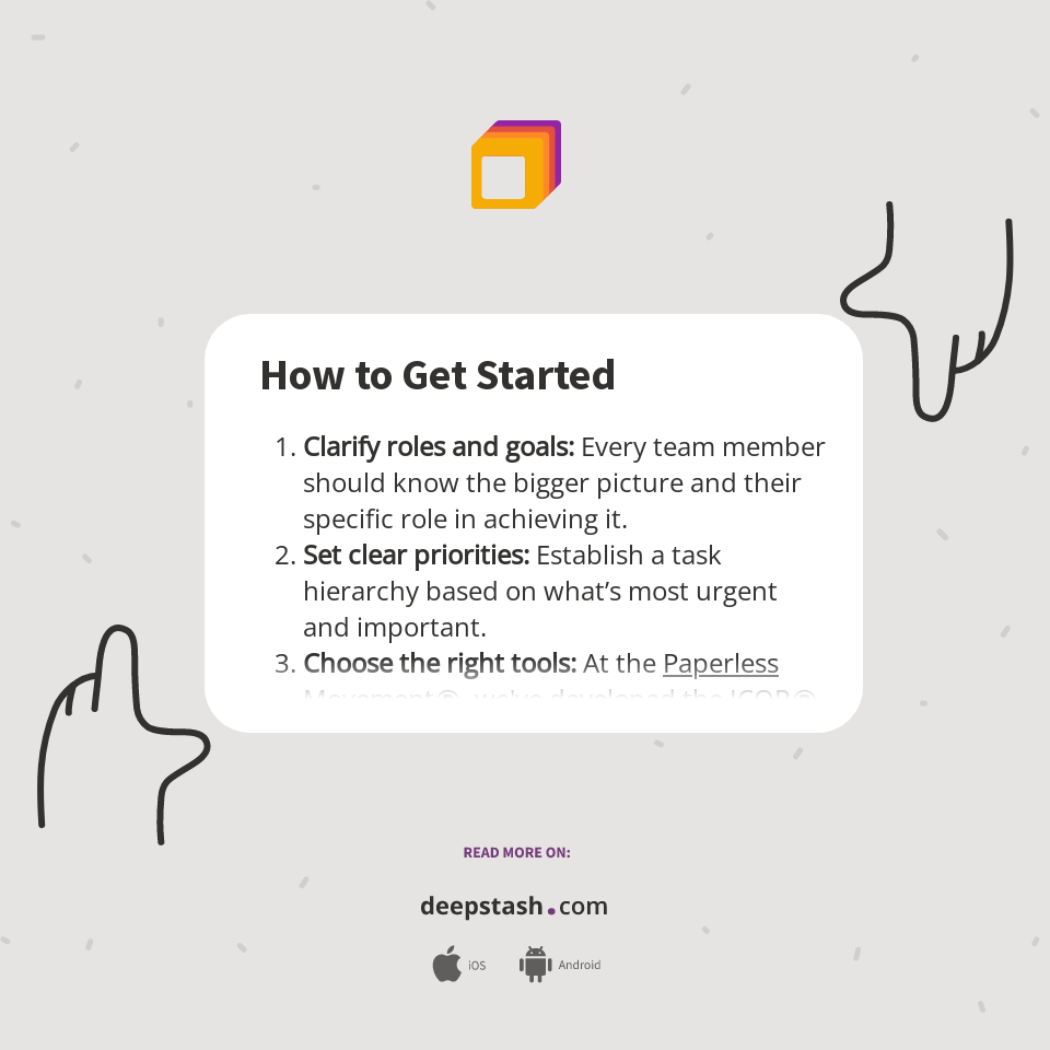 How to Get Started - Deepstash