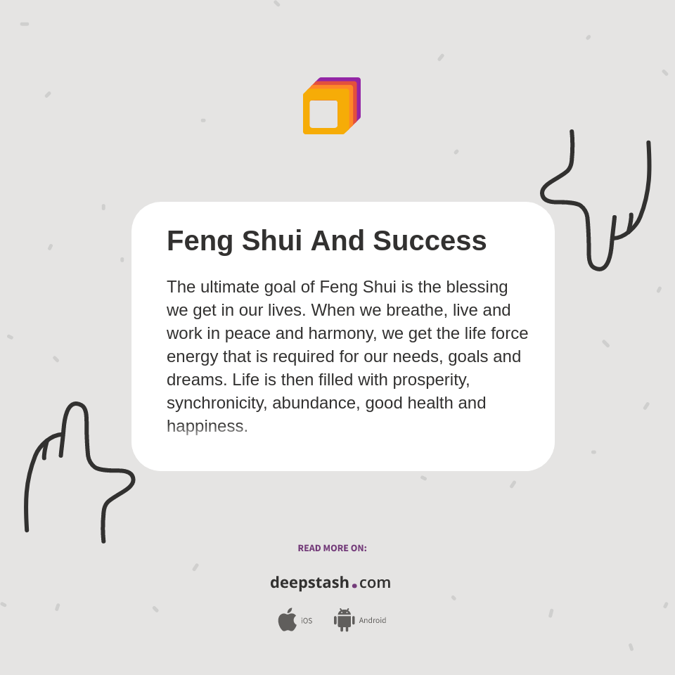 Feng Shui And Success - Deepstash
