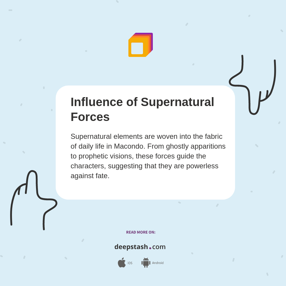 Influence of Supernatural Forces - Deepstash