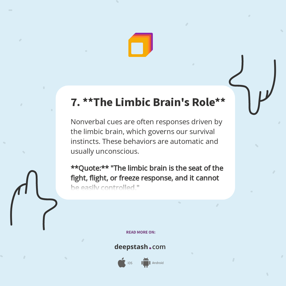 7. **The Limbic Brain's Role** - Deepstash