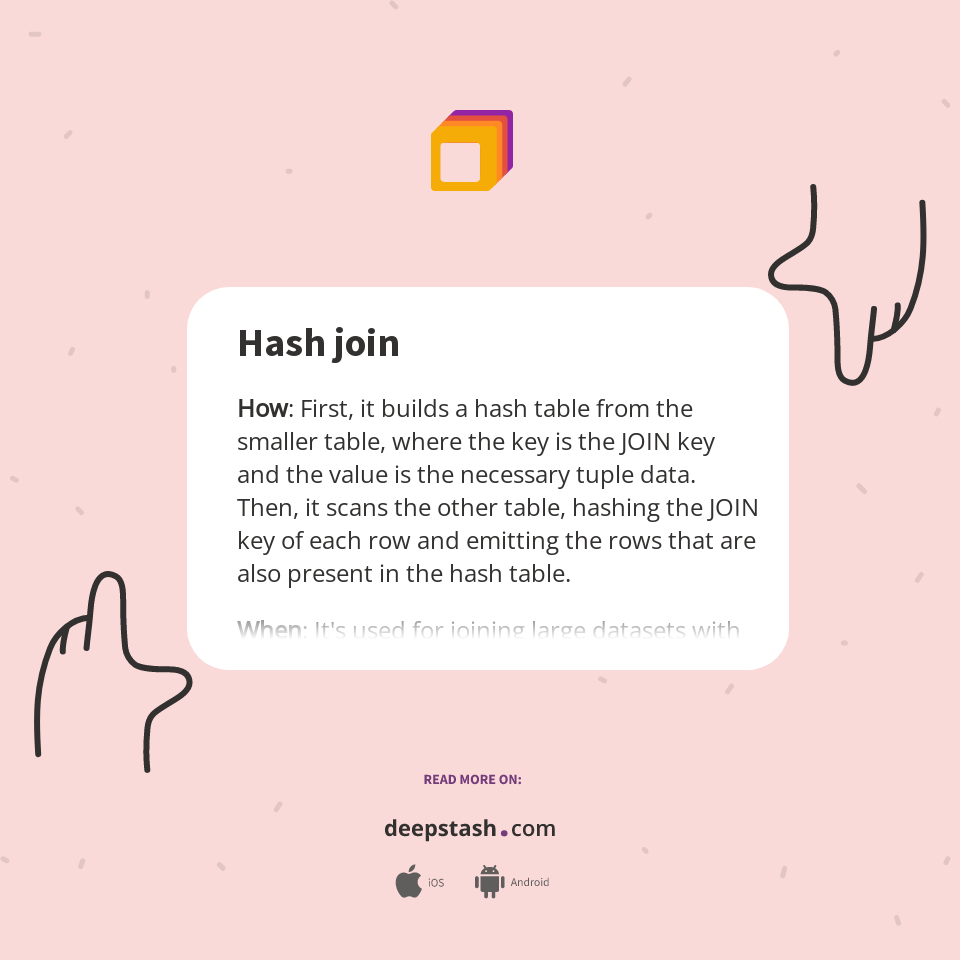 Hash join - Deepstash