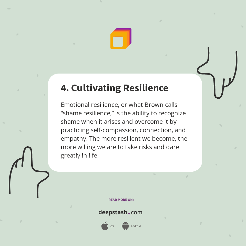 4. Cultivating Resilience - Deepstash