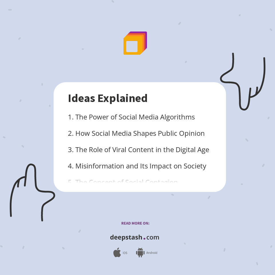 Ideas Explained - Deepstash
