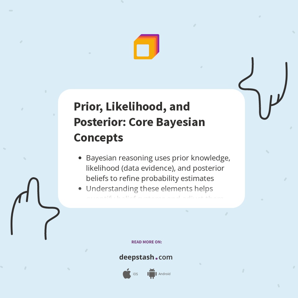 Prior, Likelihood, and Posterior: Core Bayesian Concepts - Deepstash