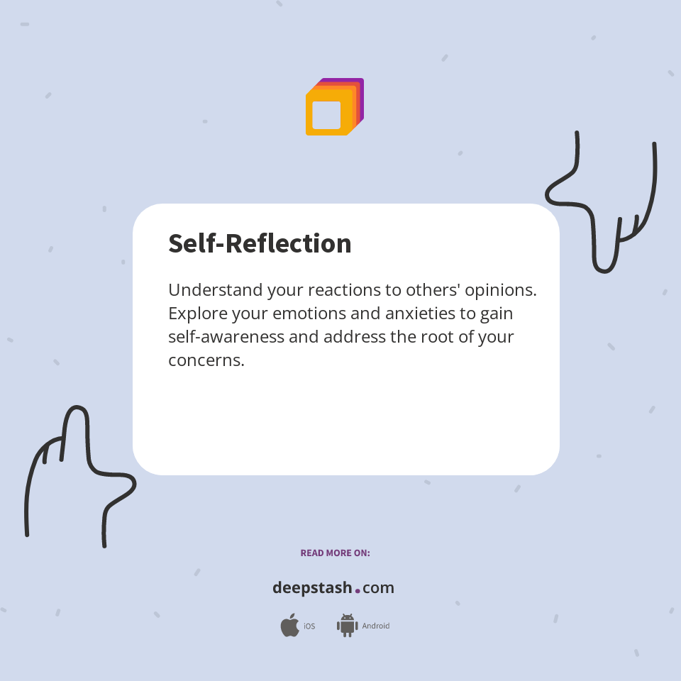 Self-Reflection - Deepstash