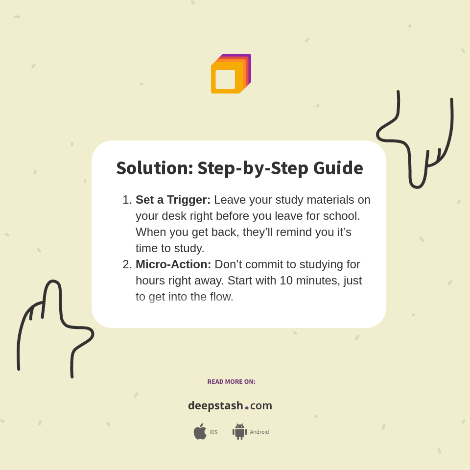 Solution: Step-by-Step Guide - Deepstash