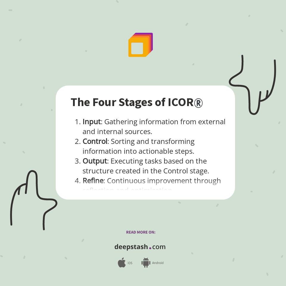 The Four Stages of ICOR® - Deepstash