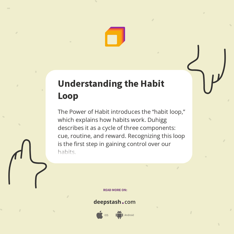 Understanding the Habit Loop - Deepstash